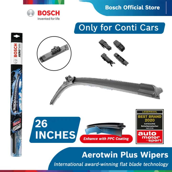 Bosch Aerotwin Plus Wiper (single pack) for Continental Car - AP26 | Lazada