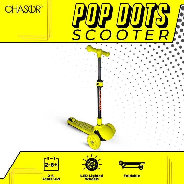 Chaser Pop Dots Kids Scooter for Girls Kids Scooters for Boys Folding ...