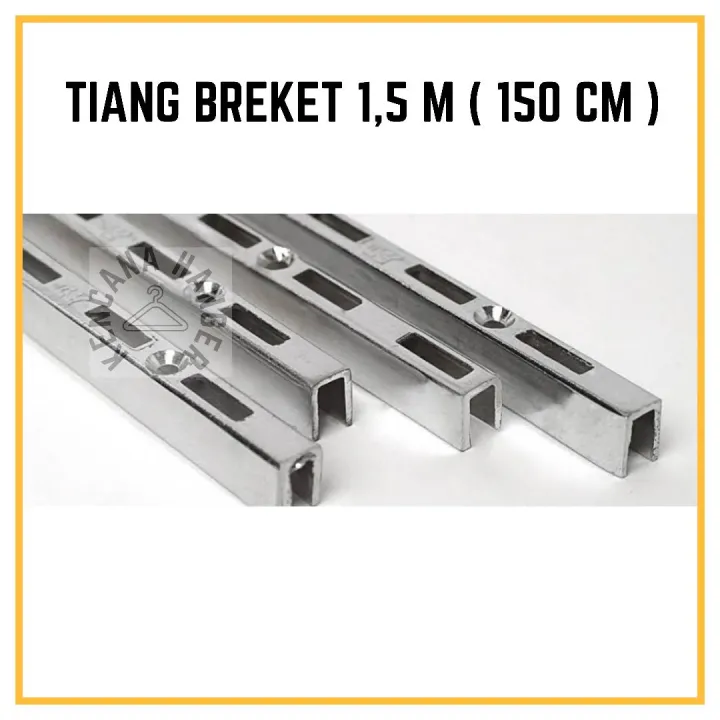 Tiang Bracket Stainless 150 cm Tiang Braket 1,5 Meter | Lazada Indonesia