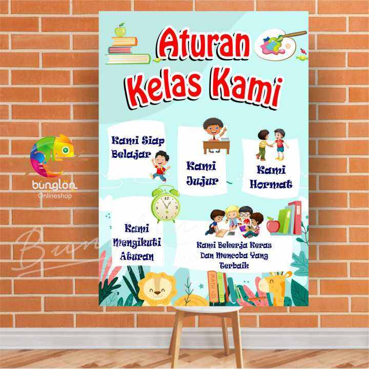Poster Karakteristik Kelas Yang Baik, Pedoman Ruang Kelas, Edukasi Anak ...
