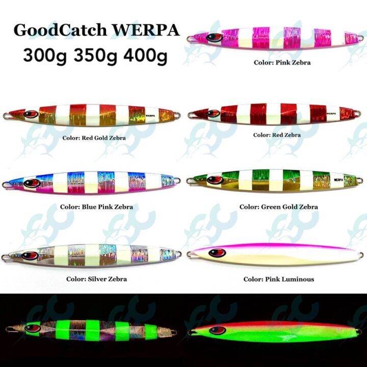 GC GOODCATCH WERPA 300g 350g 400g Metal Jig Lure Fishing | Lazada PH