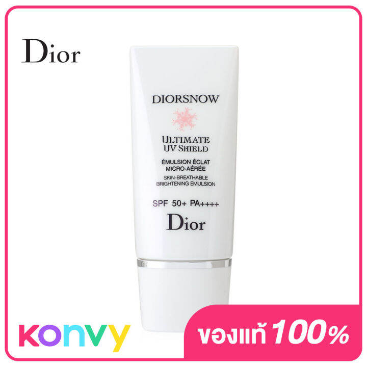 Dior Diorsnow Ultimate UV Shield Skin-Breathable Brightening Emulsion SPF50+ PA++++ 30ml ...