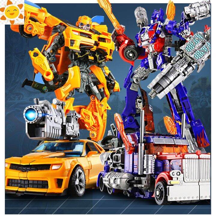 fast shipping Large Boys Transformers toys Optimus Prime Bumblebee ...