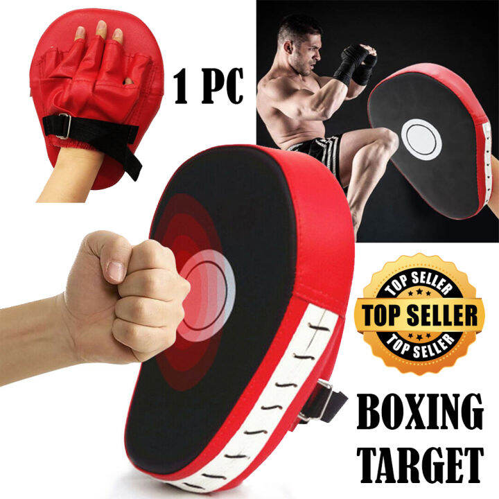 Sarung Tangan Hand Target Pad Training Taekwondo MMA Muay Thai Anti ...