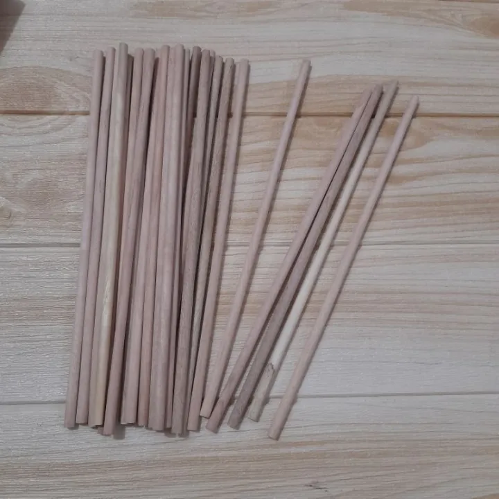 Wooden Dowel Stick Length 12 Inches 25 pcs | Lazada PH