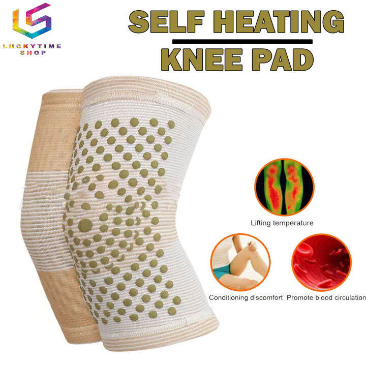 Self Heating Kneepad Magnetic Therapy Knee Support Belt Massager ...