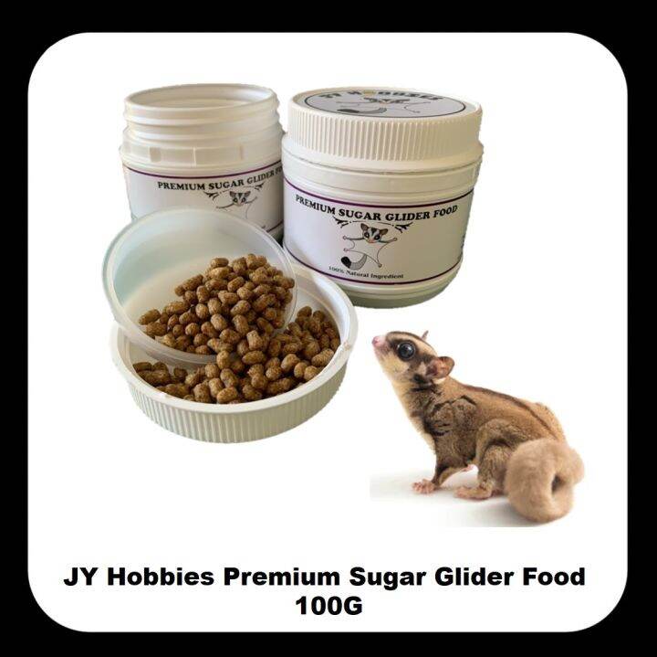 JY Hobbies Premium Sugar Glider Food 100G / Makanan Sugar Glider | Lazada