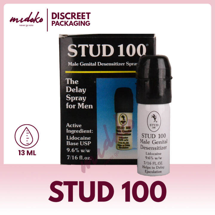 Midoko 13ml Stud 100 Male Genital Desensitizer Penis Performance ...