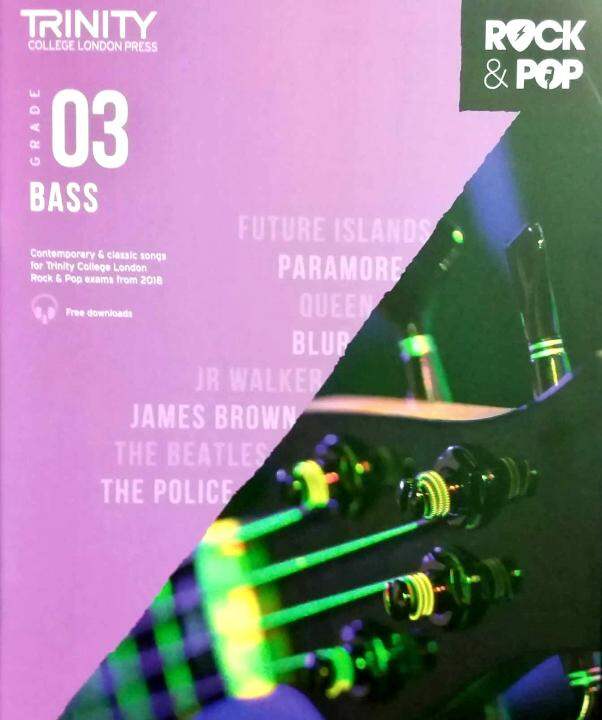 Trinity Rock & Pop BASS Grade 3 | Lazada