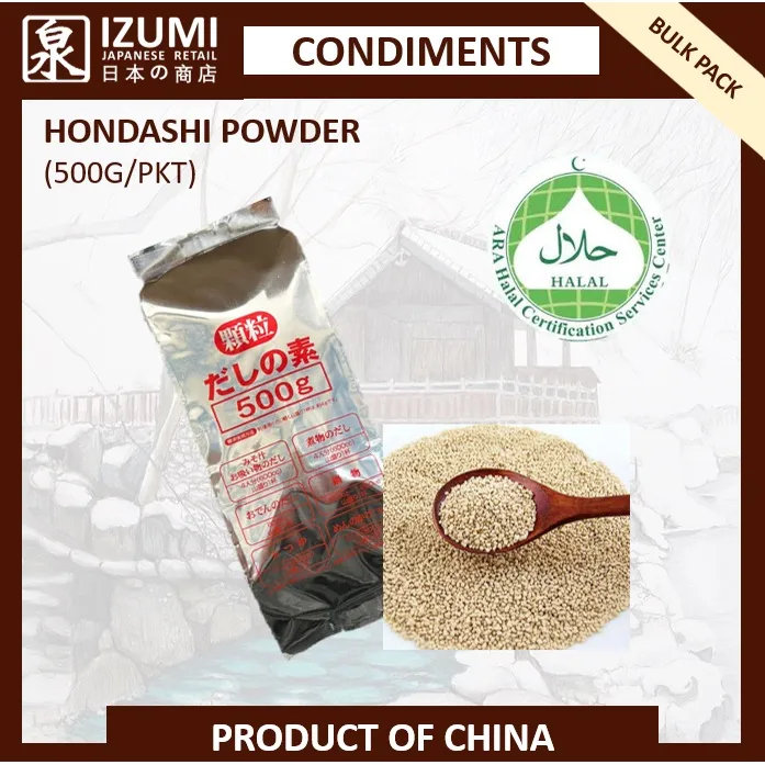 Hondashi | Dashi Powder (500g/pkt) - HALAL | Lazada Singapore