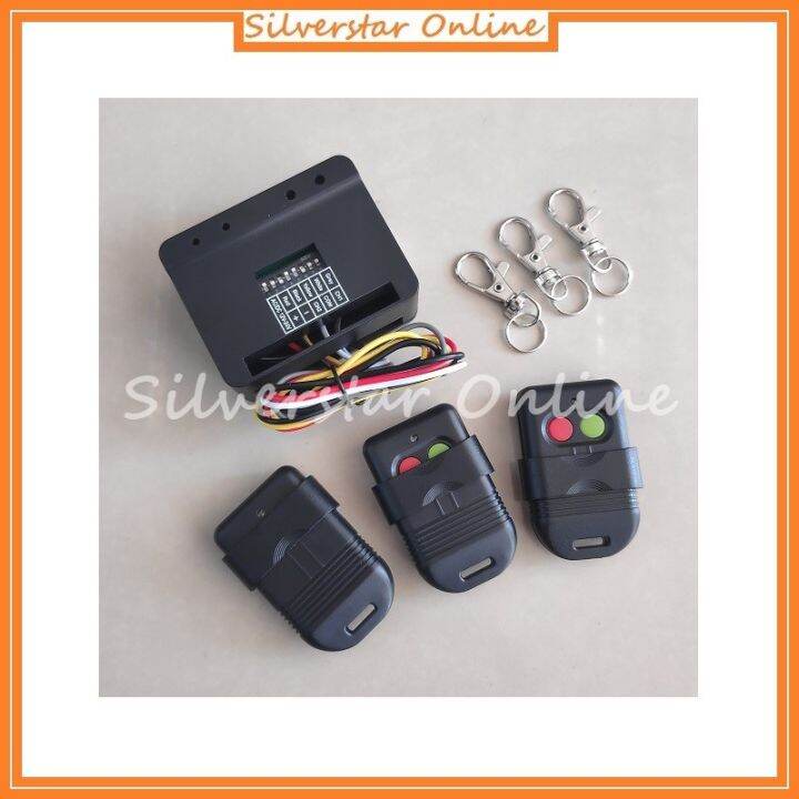 Autogate Remote Control Set With 3 Transmitters & 1 Receiver 330mhz ...
