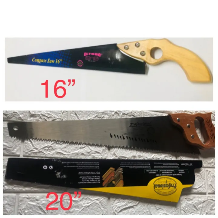 Hand Saw Wood Saw Plywood Kahoy Lagaring Kahoy Lagare | Lazada PH