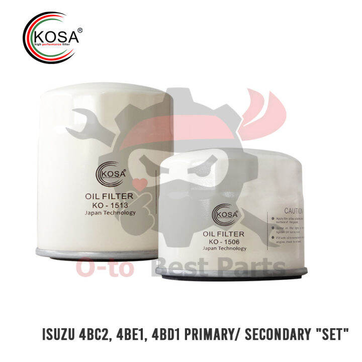 ISUZU 4BC2 4BE1 4BD1 PRIMARY AND SECONDARY "SET" 8-94360-418-0 KO-1508A ...