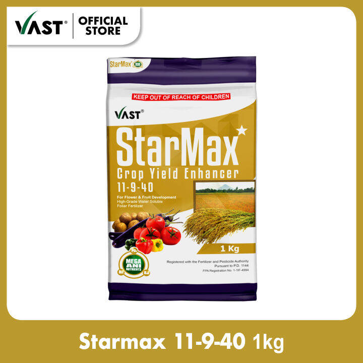 Vast StarMax 11-9-40 Foliar Fertilizer 1kg | Lazada PH
