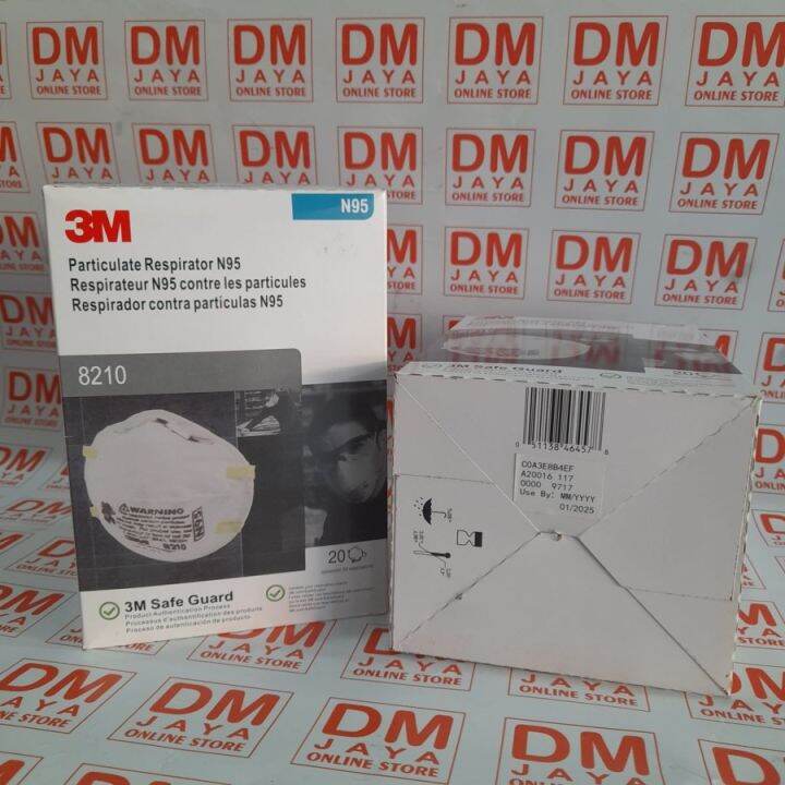 Masker 3M Particulate Respirator 8210, N95 | Lazada Indonesia
