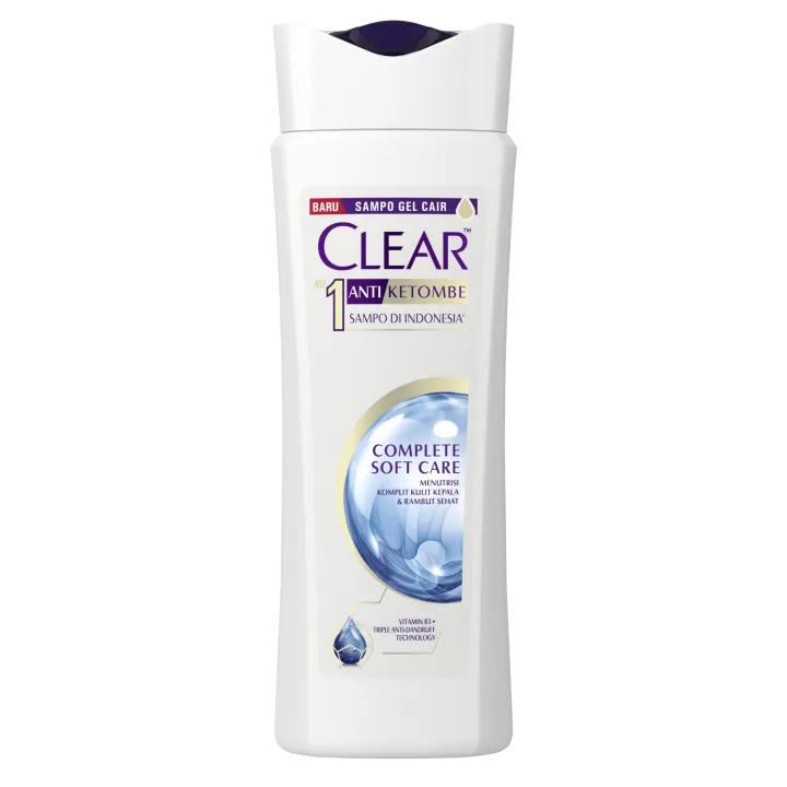 Clear Shampoo Complete Soft Care Perawatan Kulit Kepala Anti Ketombe | Lazada Indonesia