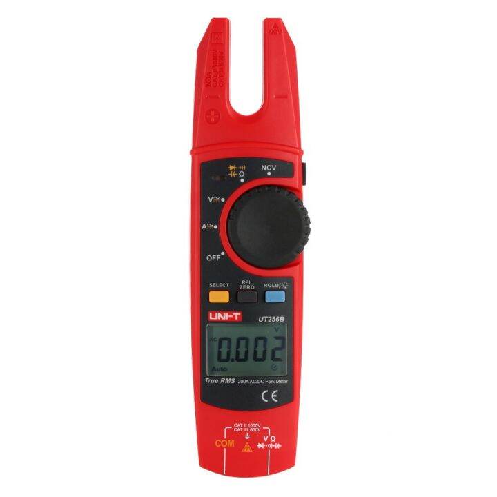 UNI-T UT256B True RMS Digital Fork Meter Clamp Multimeter multimetros ...