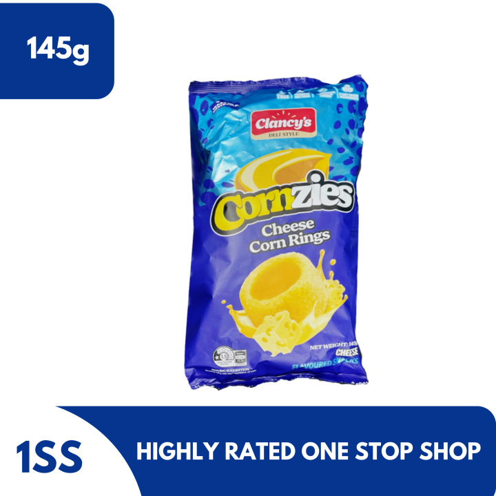 Clancys CornZies Cheese Corn Rings, 145g | Lazada PH