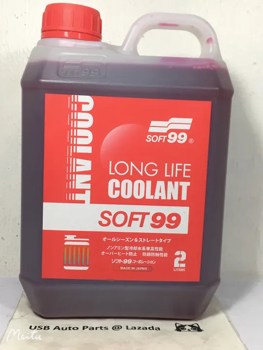 SOFT 99 SOFT99 RED LONG LIFE COOLANT 2 LITER | Lazada