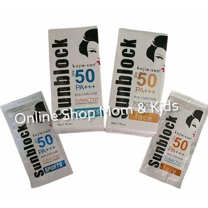 Kojie San Sunblock Face/Sports Spf 50 | Lazada PH