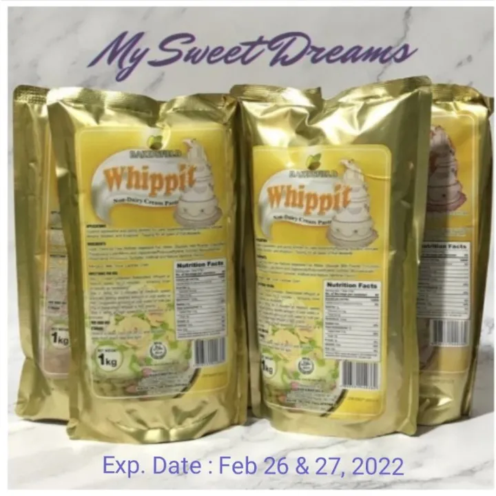 New product promotion Whippit Non-Dairy Cream Paste (Whipping Cream ...