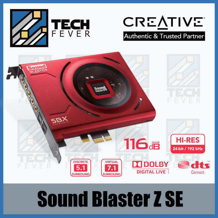 CREATIVE Sound Blaster Z SE High-performance PCI-e Gaming and ...