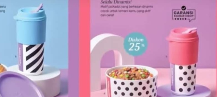 Tupperware Coffee To Go 490ml | Lazada Indonesia