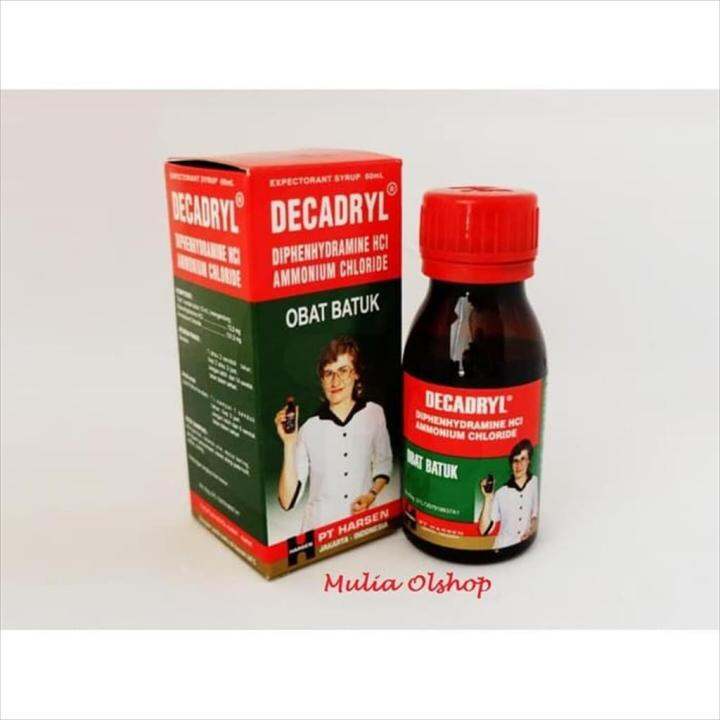 DECADRYL OBAT BATUK SIRUP ISI 60 ml | Lazada Indonesia