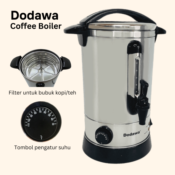 pemanas air listrik dengan tombol pengatur suhu / termos listrik dengan ...