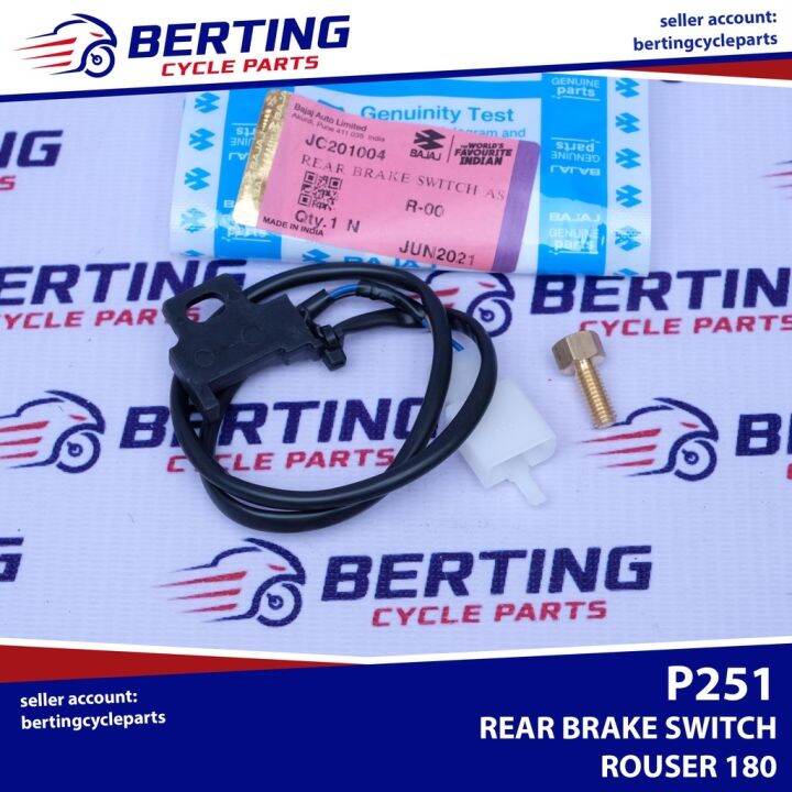 REAR BRAKE SWITCH Rouser 180 Genuine JC201004 | Lazada PH