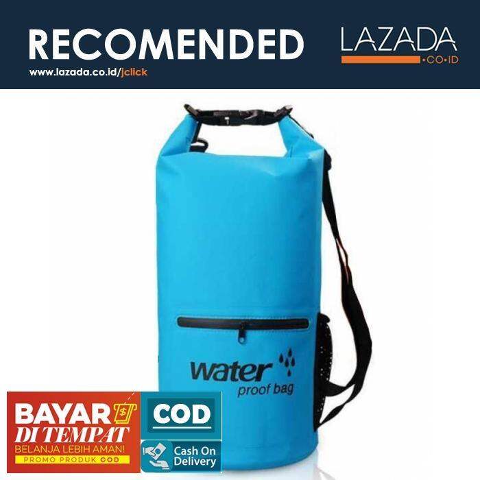 Outdoor Waterproof Bucket Dry Bag 10 Liter with Extra Pocket - OB-104 ...