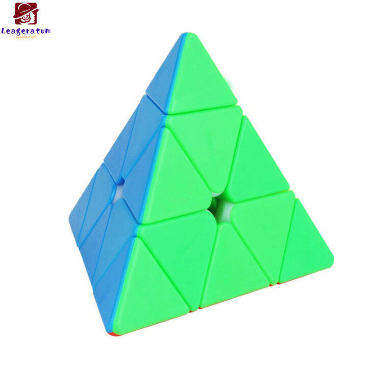 Yuxin Pyramid Stickerless Speed Cube 3x3 Triangle Cube Puzzle | Lazada PH