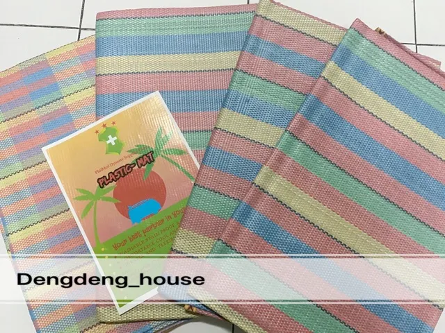 DH Banig/Plastic Mat Random Colors single/double/family/king /jumbo ...