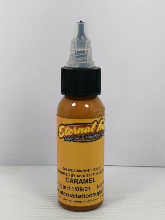 สีสักลายEternal Ink 1oz.Caramel. | Lazada.co.th