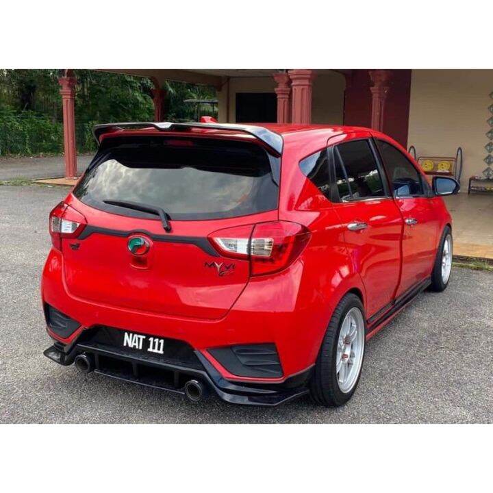 Myvi GEN3 MK spoiler , Myvi MK Style Spoiler | Lazada