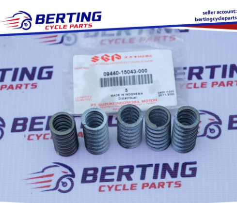 SGP CLUTCH SPRING 5PCS Suzuki Gixxer Raider 150 Carb FI GSX-S150 GSX ...