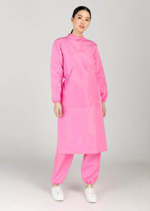 "ISO" Pink PPE Gown ONLY - Lab Gown - Isolation Gown (Washable and ...