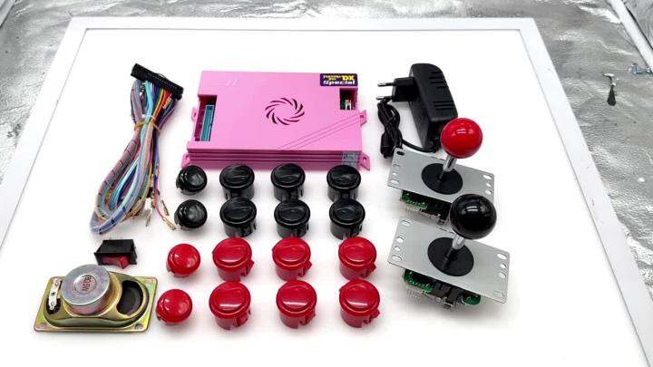 5000 In 1กล่องแพนดอร่า Dx ชุดอาเขต DIY ชุด8 Way Sanwa จอยสติ๊กอาเขตปุ่มกดเกมอาเขตคอนโซลตู้แพนดอ ...