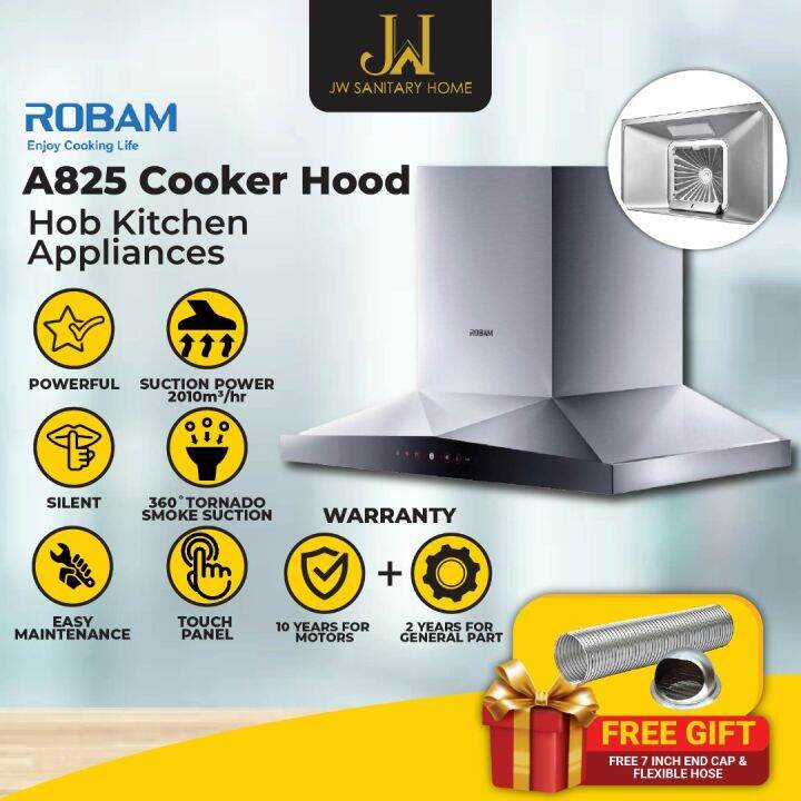 JW ROBAM Cooker Hood A825 | Lazada
