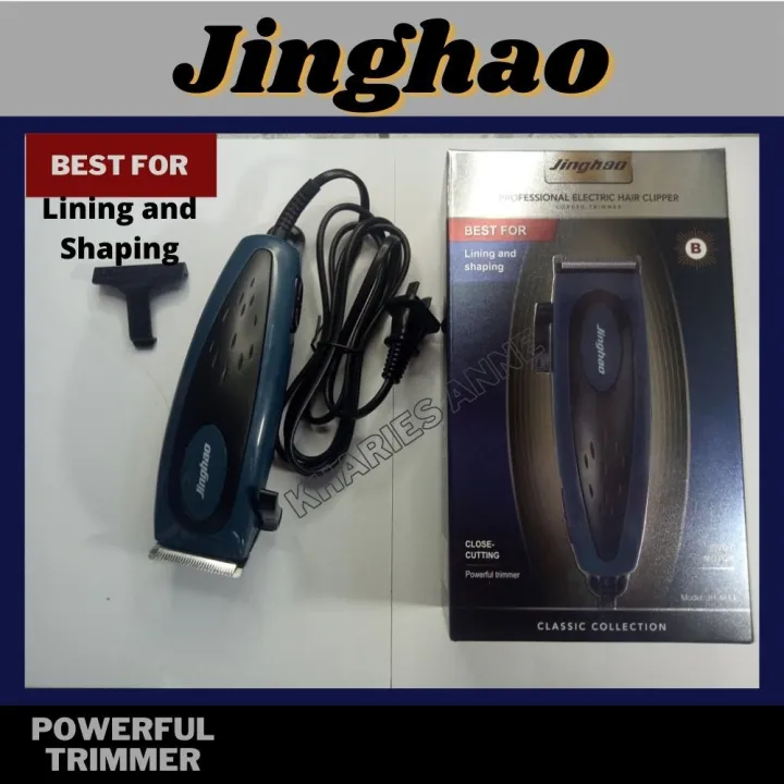 ORIGINAL JINGHAO HAIR CLIPPER TRIMMER ELECTIC SHAVER RAZOR SET WITH ...