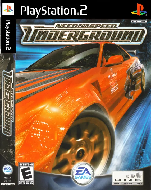 💿 แผ่นเกมส์ PS2 💿 Need for Speed Underground ⚔️ PlayStation 2 | Lazada ...