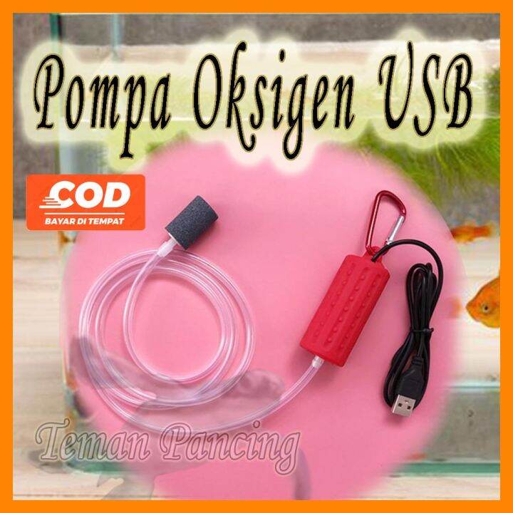 POMPA OKSIGEN AQUARIUM MINI USB OXYGEN AIR PUMP | Lazada Indonesia