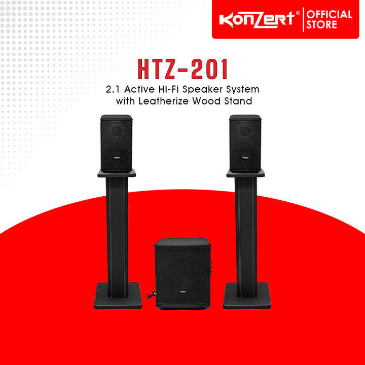 Konzert HTZ-201 Active HiFi Speaker System | Lazada PH