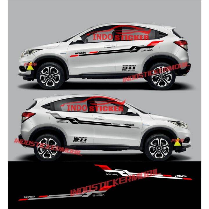 CUTTING STICKER MOBIL HRV CRV STICKER STIKER MOBIL HONDA HRV CRV BRV ...