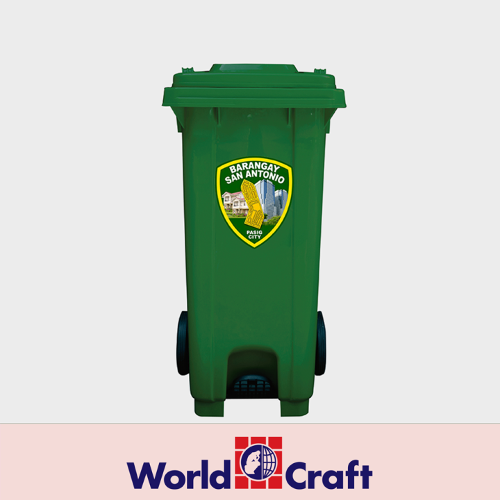 Waste Containers Two-Wheel Mobile Garbage Container Biodegradable and ...