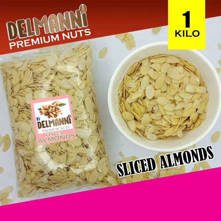 DELMANNi SLICED ALMONDS 250G - 1 KILO | Lazada PH