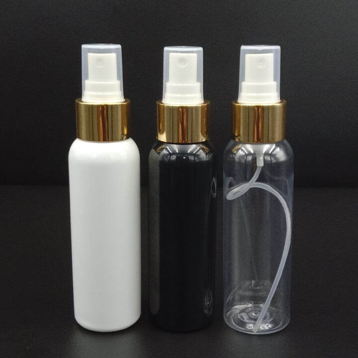 BOTOL 100ML SPRAY GOLD HALF CAP / BOTOL SPRAY GOLD 100ML BOTOL ISI ...