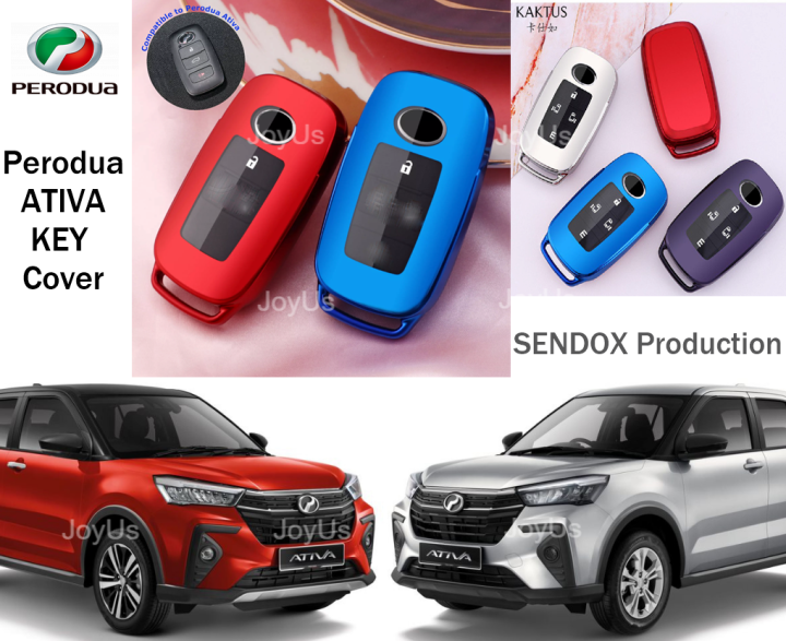 Perodua ATIVA Car Key Cover KAKTUS Premium Quality | Lazada