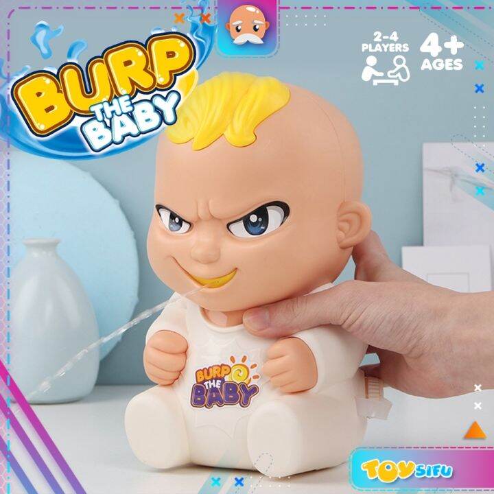 Burp The Baby Water Spray Kids Multiplayer Board Game Family Fun Boy ...