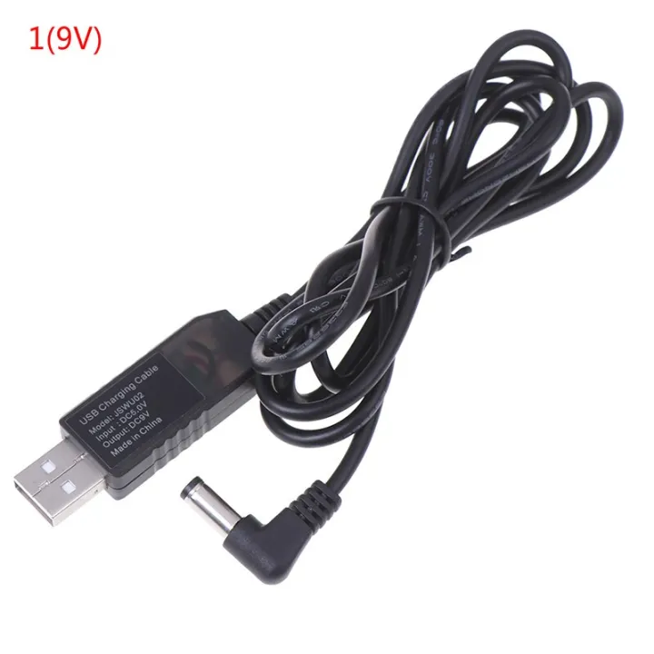 Usb Power Boost Line Usb Dc 5V เป็น Dc 9V 12V Up Cable 2.1X5.5Mm Jack ...